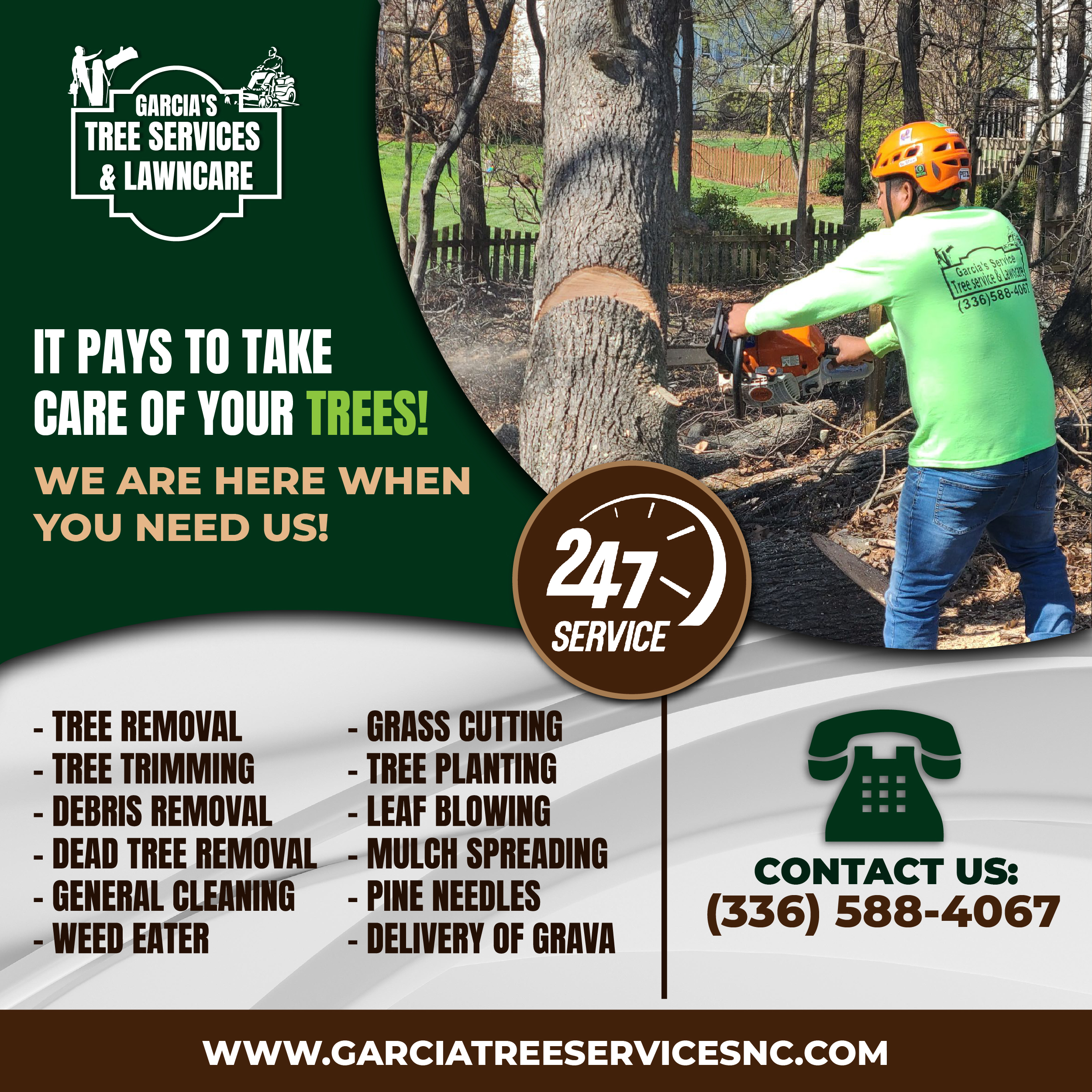 Home || Garcia´s Tree Service & Lawn care