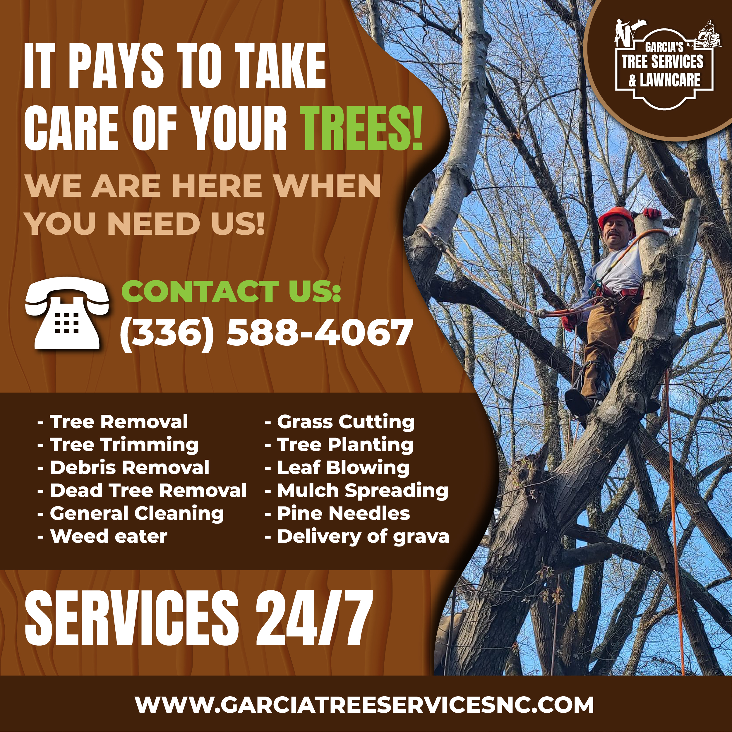 Home || Garcia´s Tree Service & Lawn care
